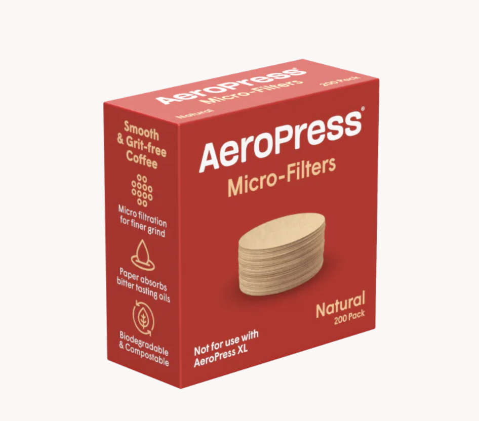 Aeropress Filters - Natural – Brio Coffeeworks