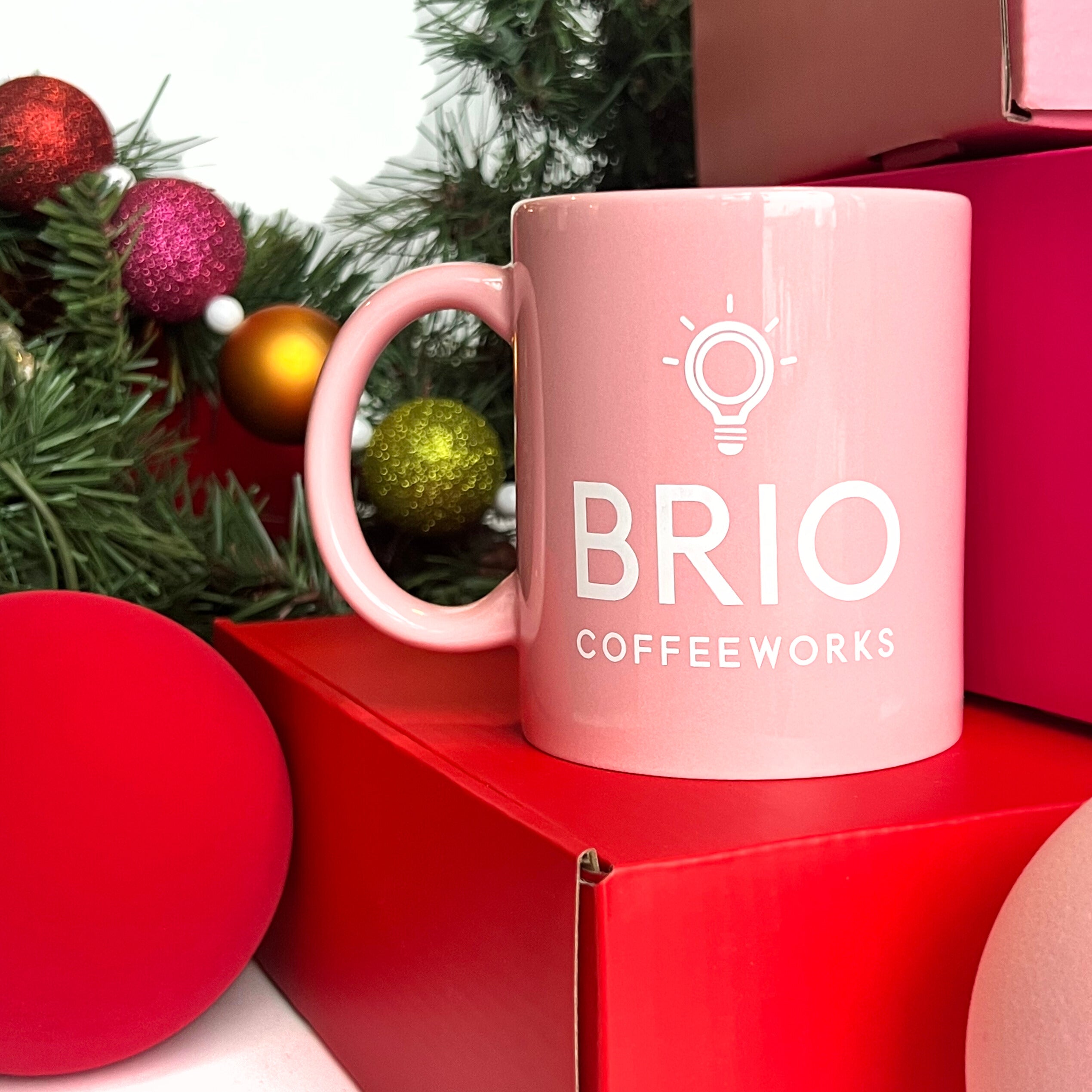 Brio Pink Mug – Brio Coffeeworks