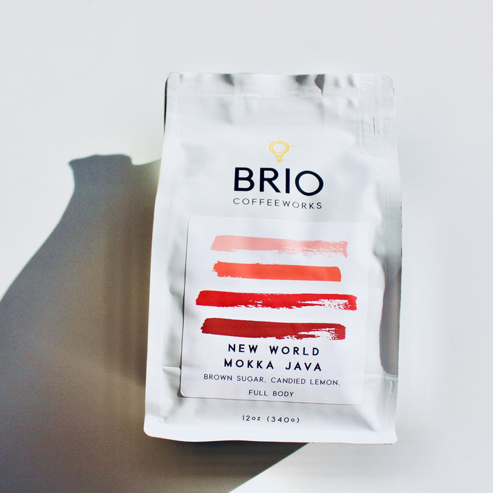 New World Mokka Java - 12 oz. – Brio Coffeeworks